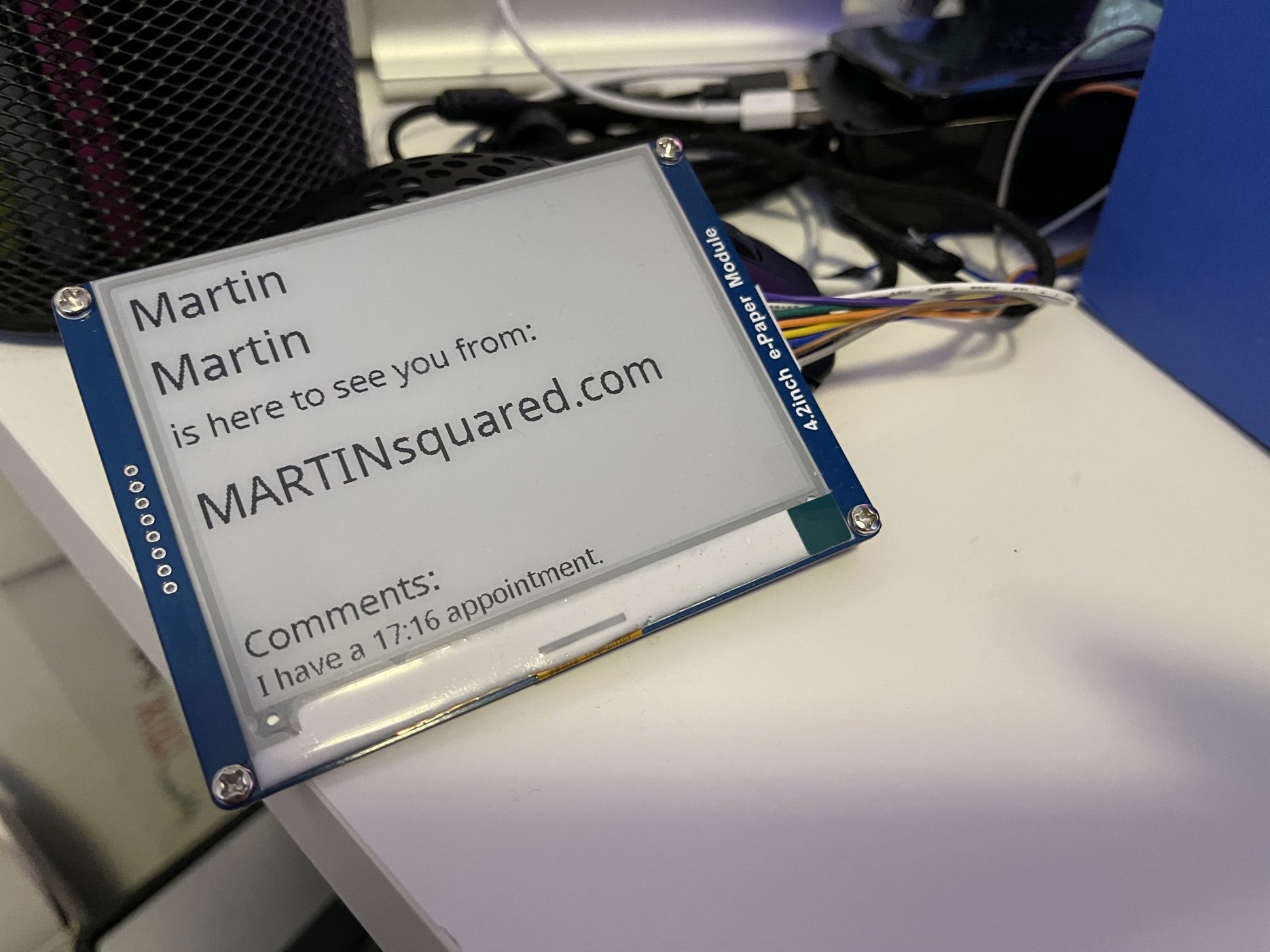 QRstuv.info — My Visitor’s Kiosk Hydra – MARTINsquared